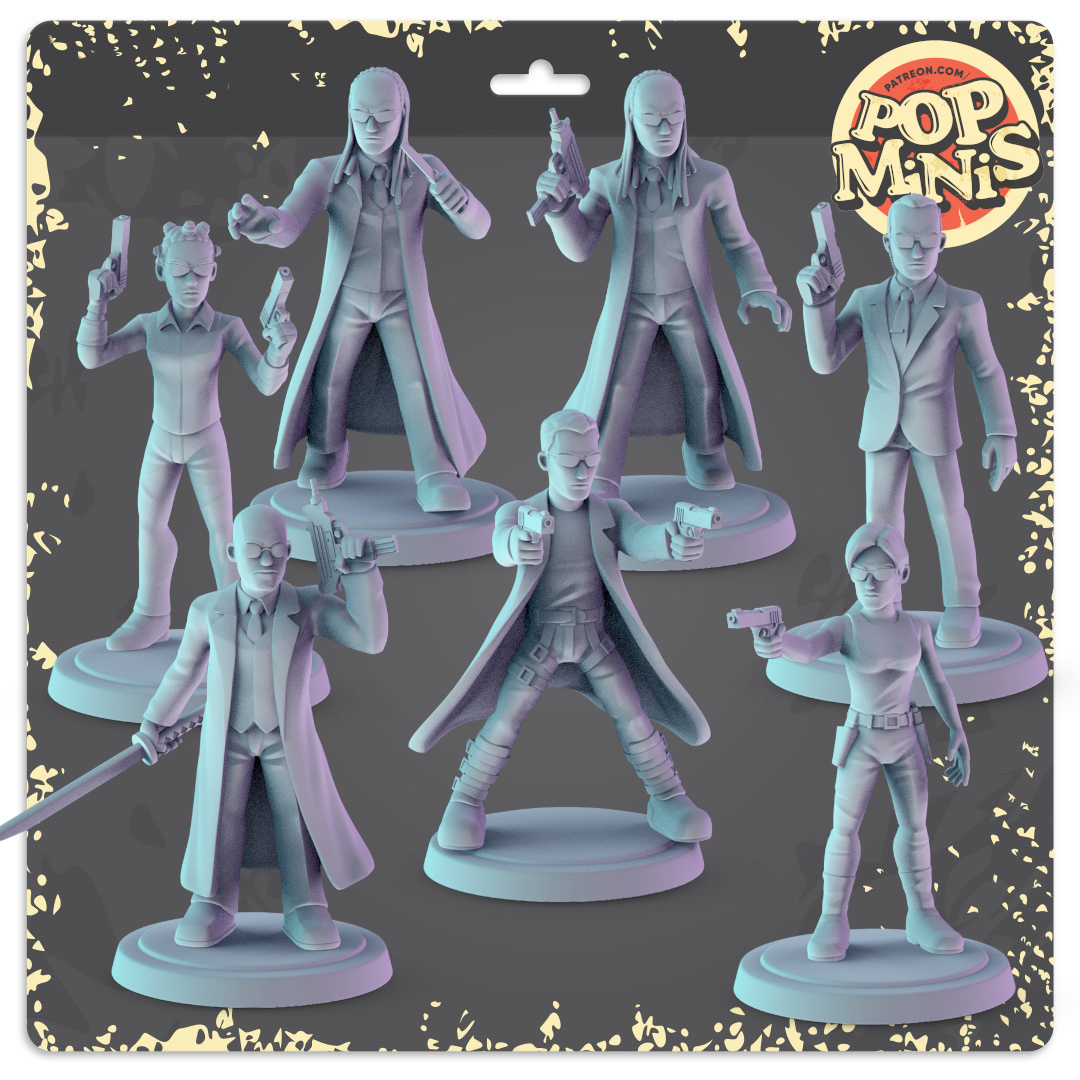 Matrix Pop Minis – Ravens Roost Hobbies